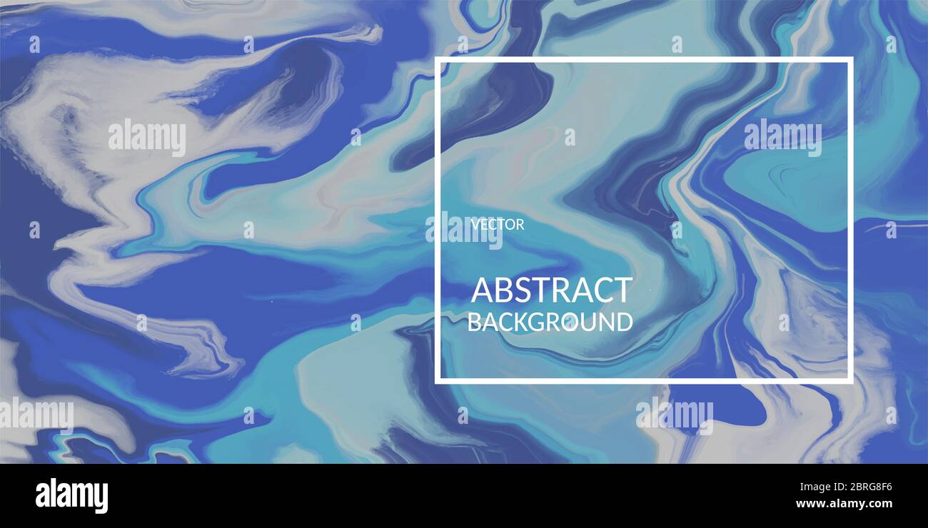 Vector abstract marble texture blue color, Fluid design backgrounds ...