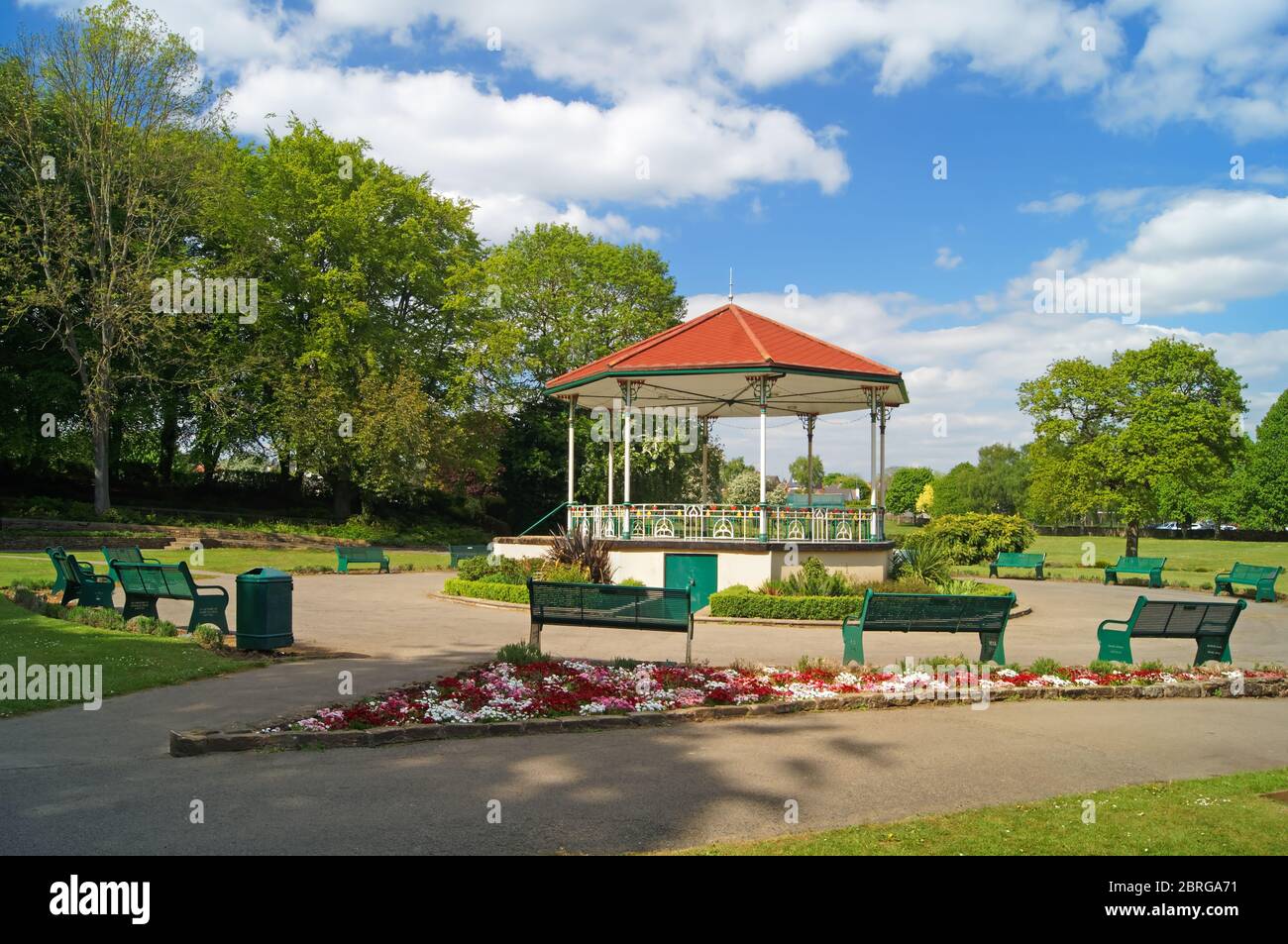 Elsecar park bandstand hi-res stock photography and images - Alamy