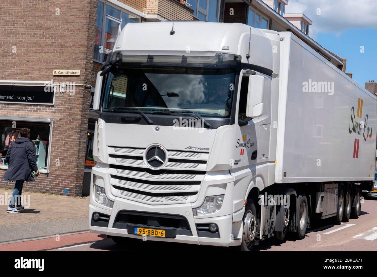Simon Loos Company Truck At Amsterdam The Netherlands 14 May 2020 Stock ...