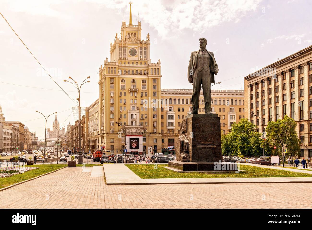 Mayakovsky Square In Moscow High Resolution Stock Photography and ...