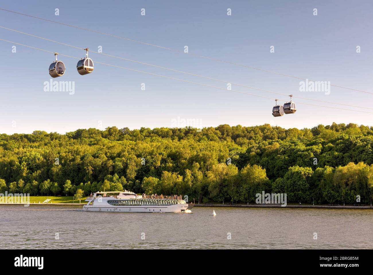 Moscow cable car hi-res stock photography and images - Alamy