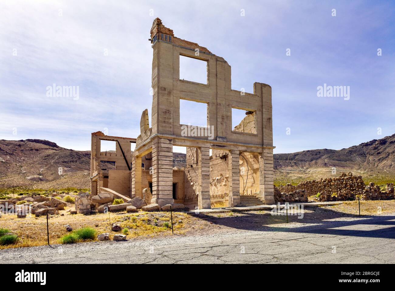 Rhyolite Ghost Town, Beatty Nevada - Rhyolite is arguably one of the ...