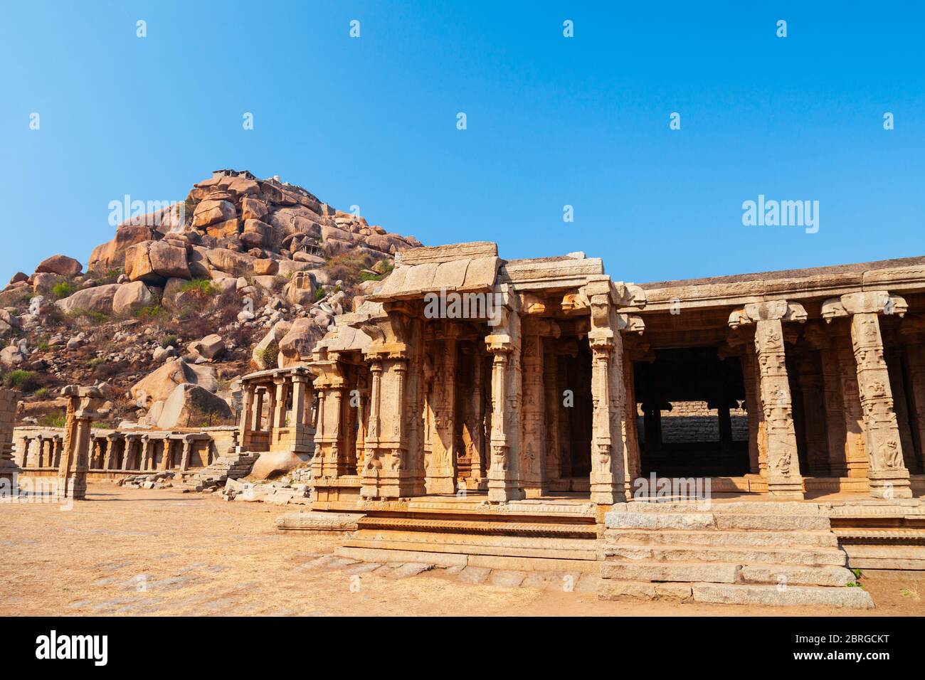 The Group of Monuments at Hampi was the centre of the Hindu ...