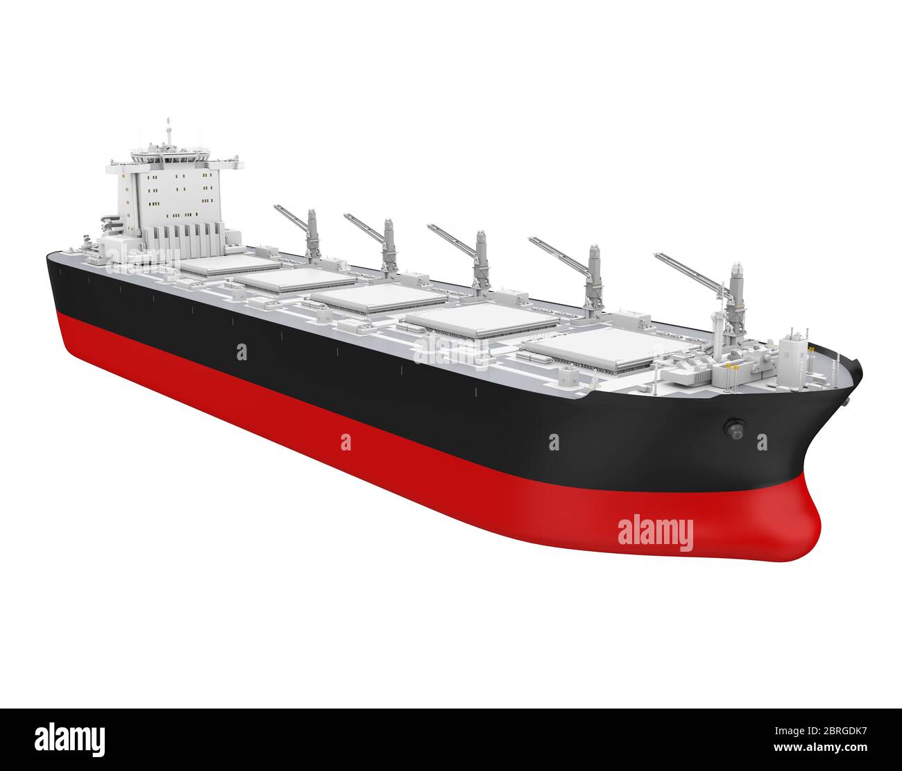 Freight Ship Isolated Stock Photo - Alamy