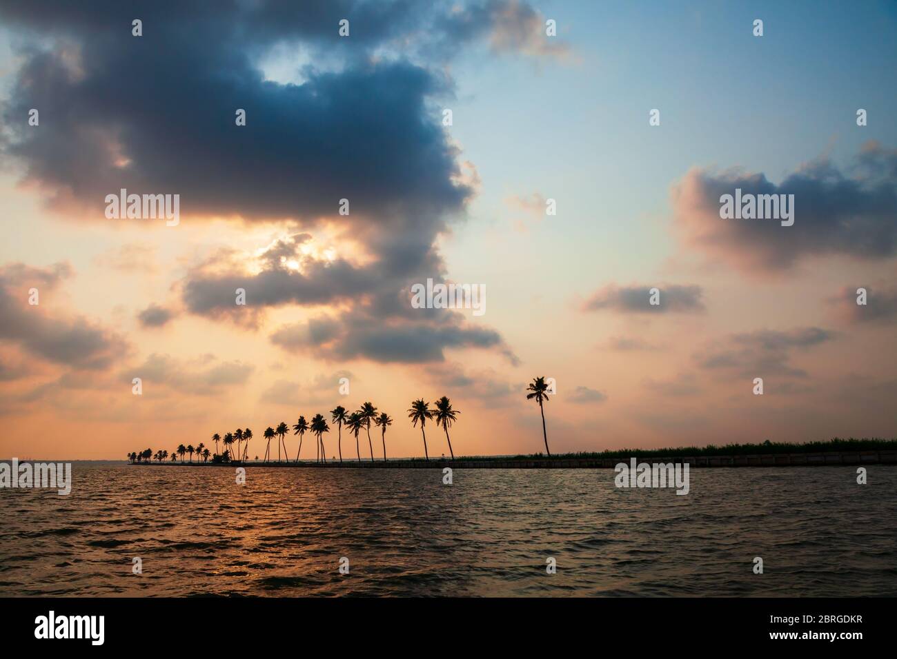 Beautiful kerala india sunset hi-res stock photography and images - Alamy