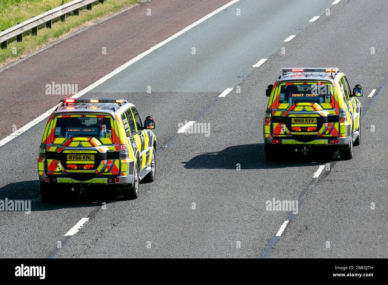 Chorley, Lancashire. 21st May, 20020 UK Weather; Heavy traffic on the ...