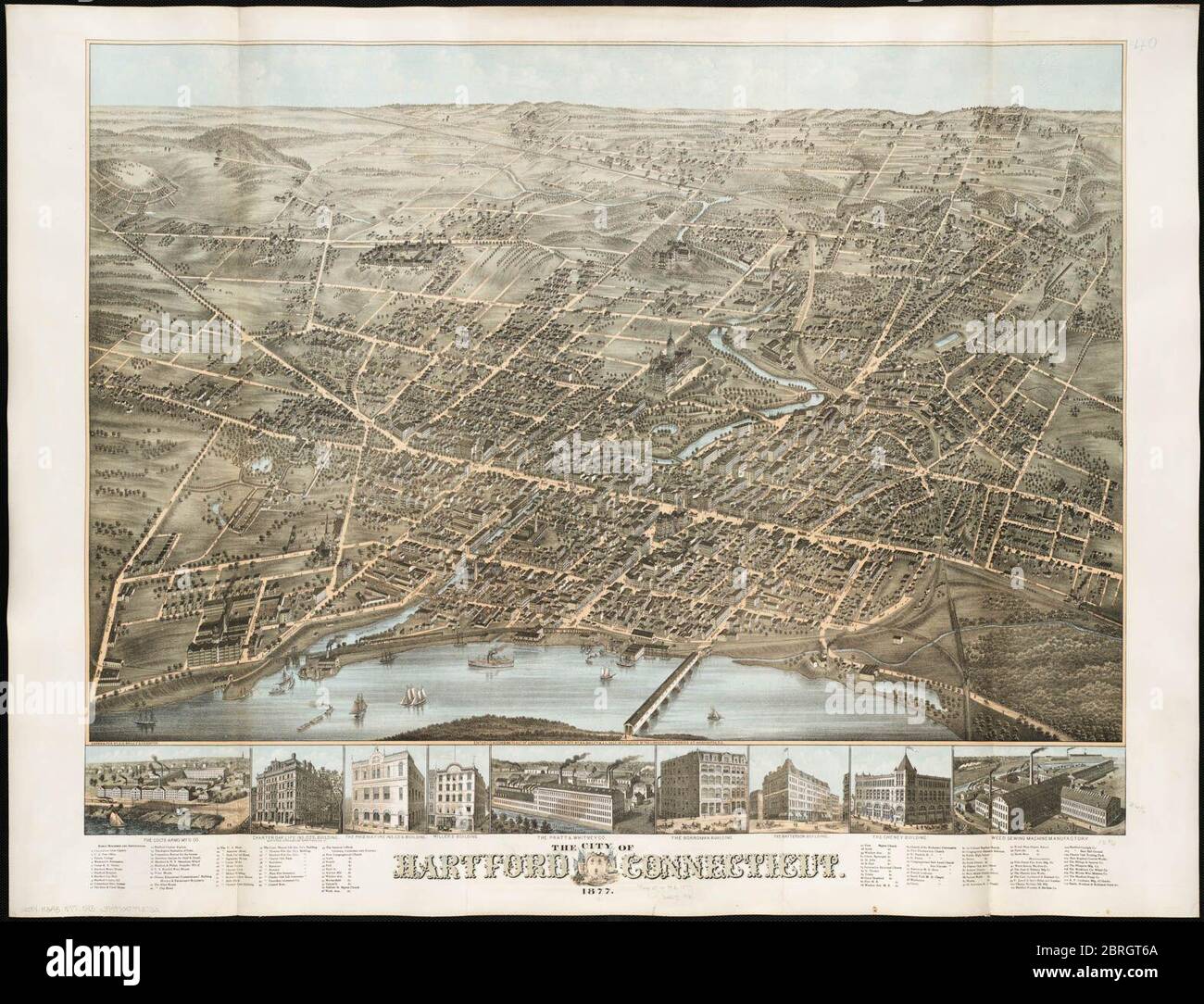 Map Of Hartford High Resolution Stock Photography and Images - Alamy