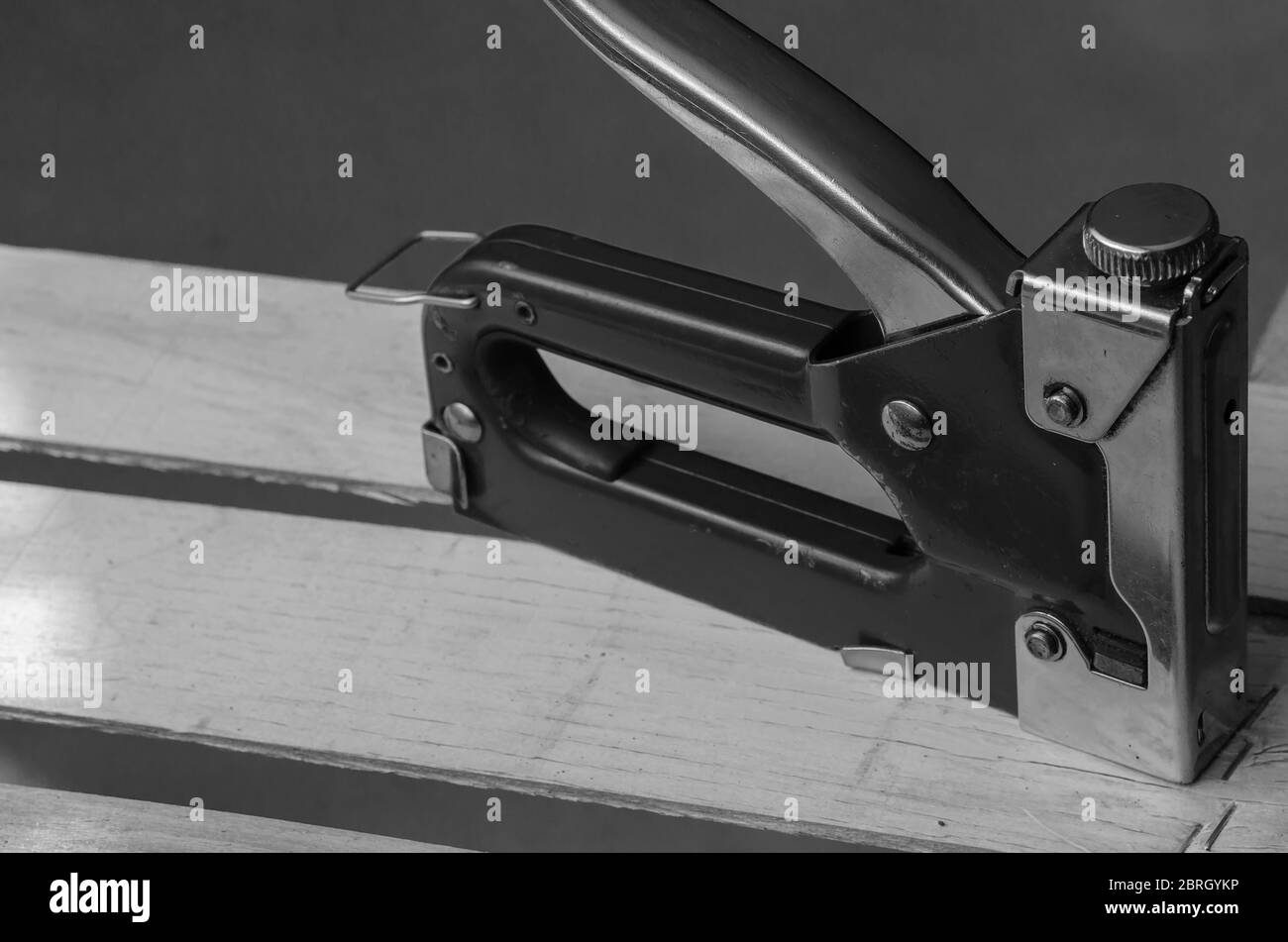 Industrial stapler Black and White Stock Photos & Images - Alamy