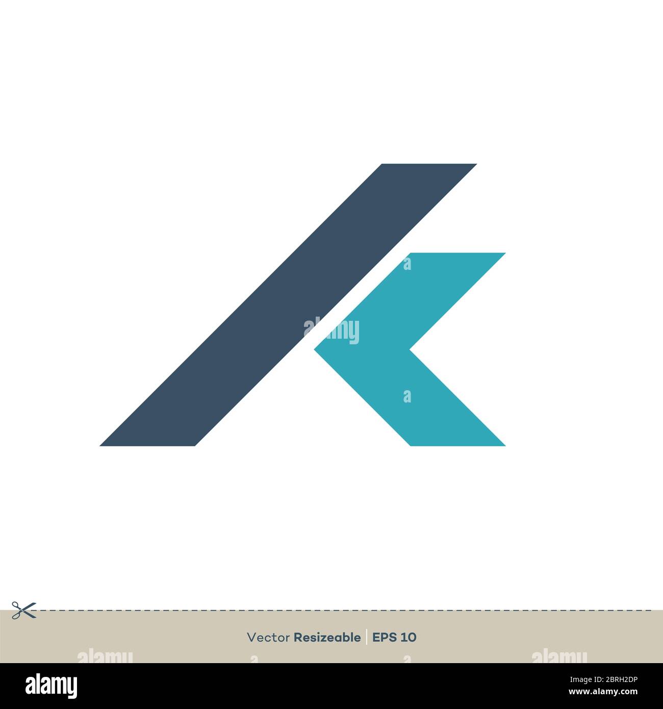 Letter K vector Logo Template Illustration Design. Vector EPS 10 Stock ...