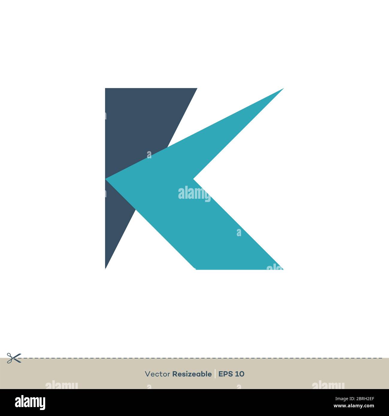 Letter K vector Logo Template Illustration Design. Vector EPS 10 Stock ...