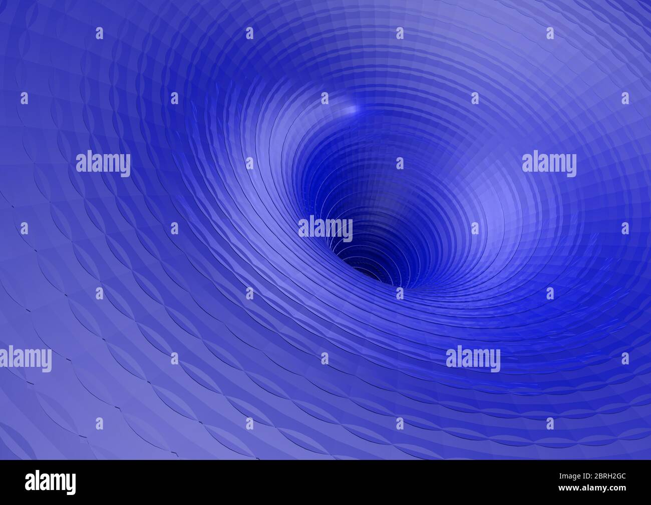 Abstract blue wave background. 3D illustration Stock Photo - Alamy