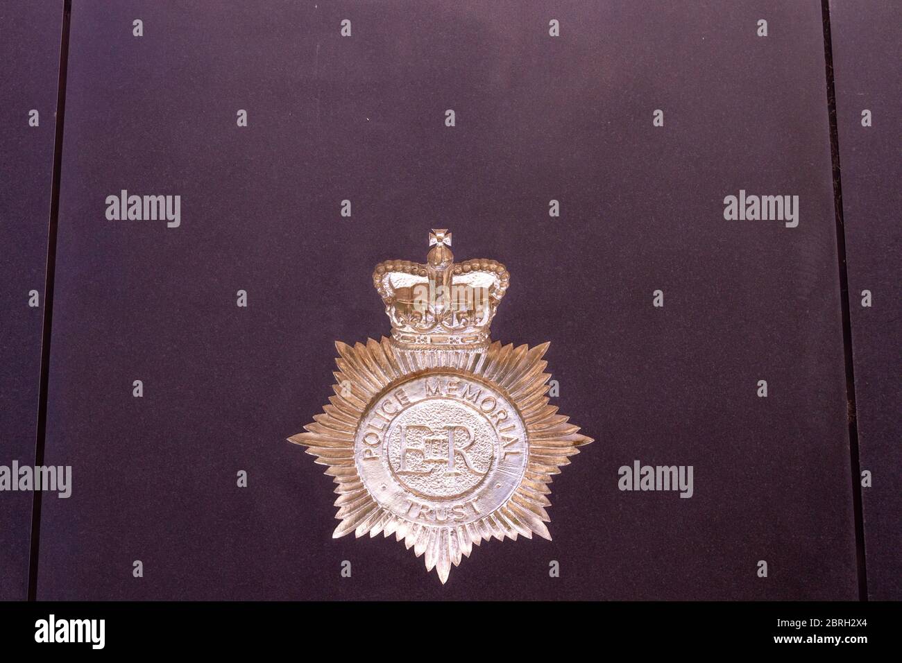 London, UK - May 14 2020: The National Police Memorial - emblem ...