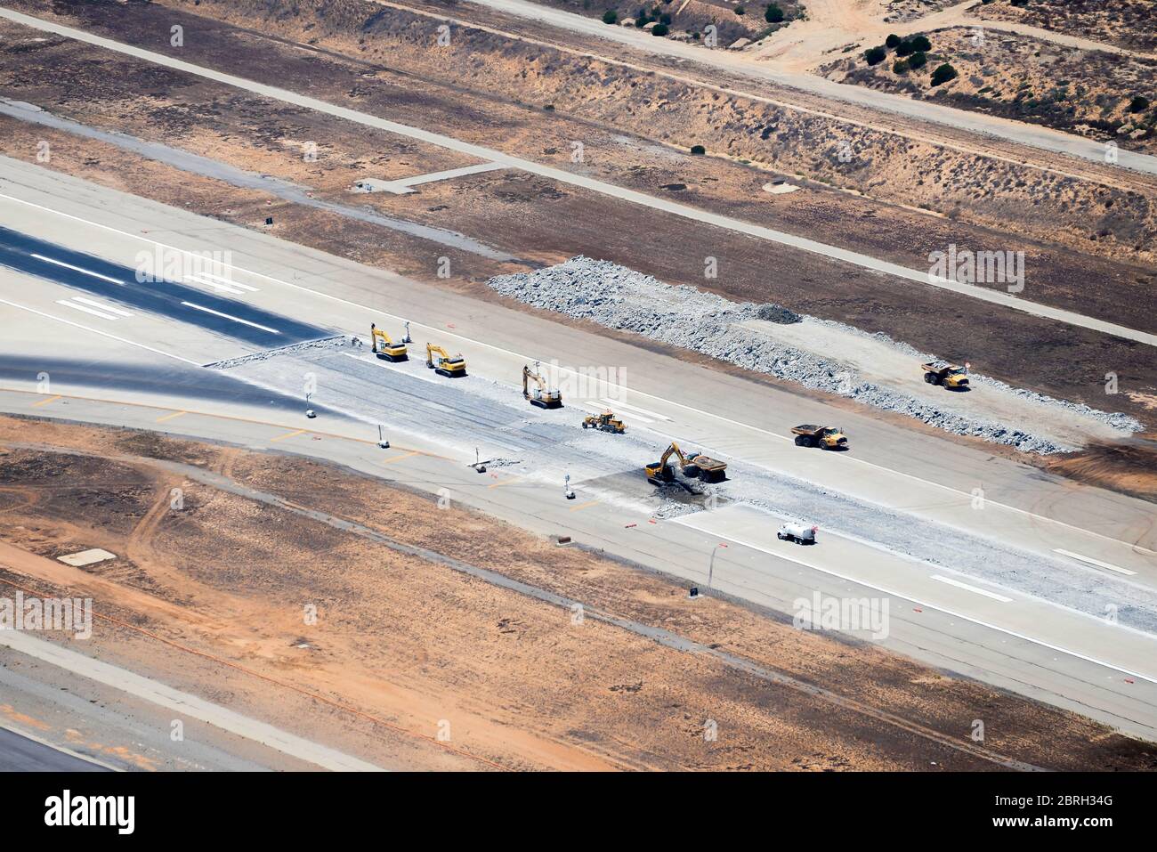 Aerial top view los angeles project hi-res stock photography and images ...