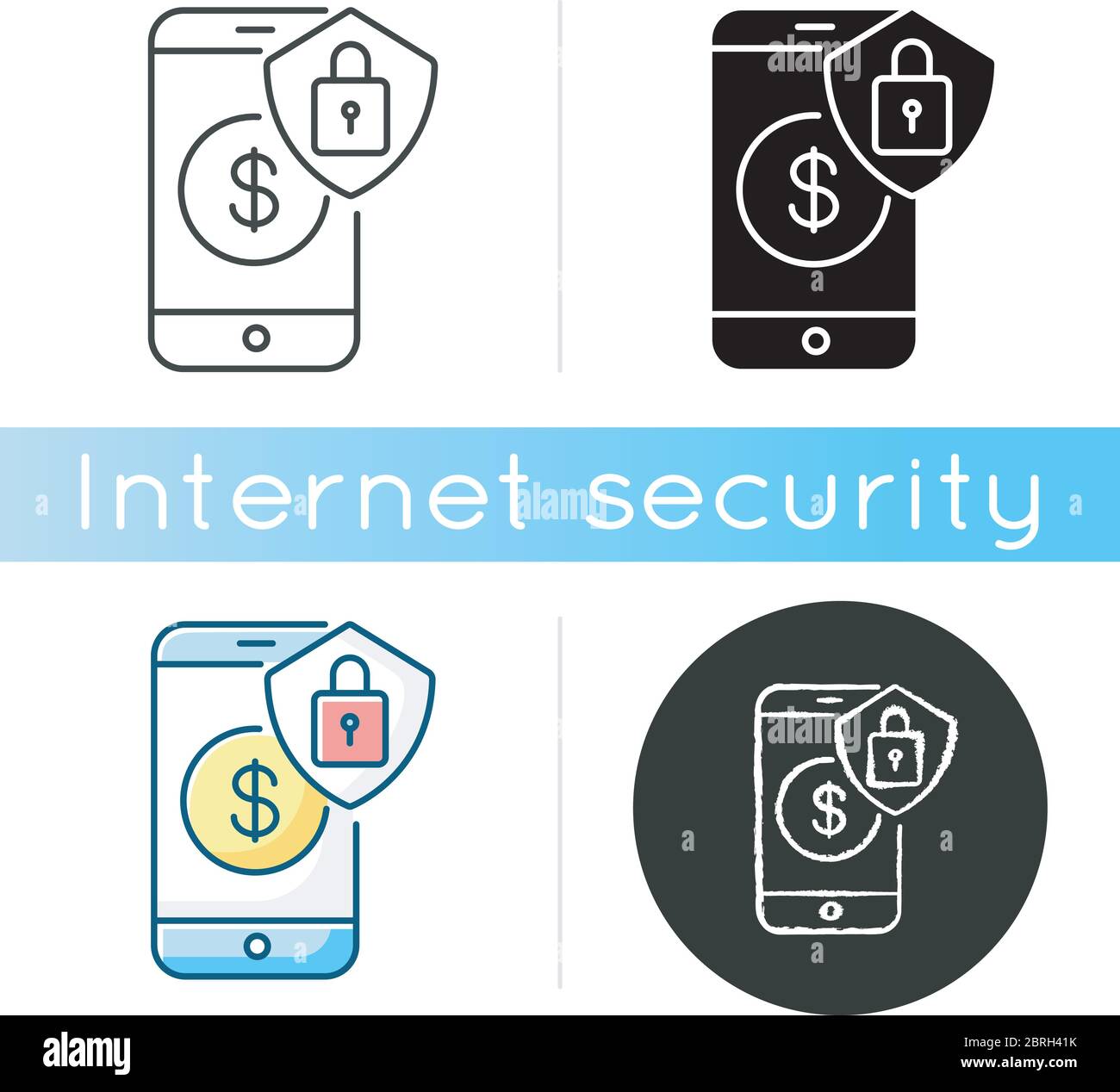 Online banking security icon Stock Vector Image & Art - Alamy