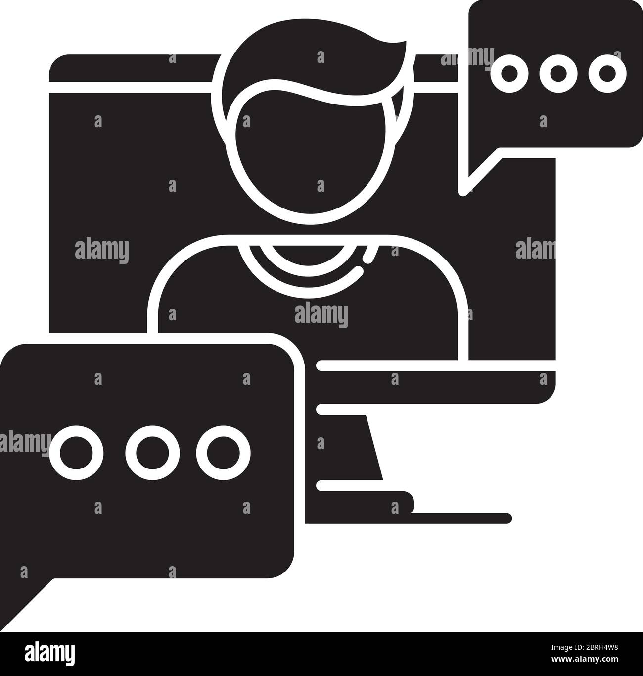 Documentary interview Stock Vector Images - Alamy