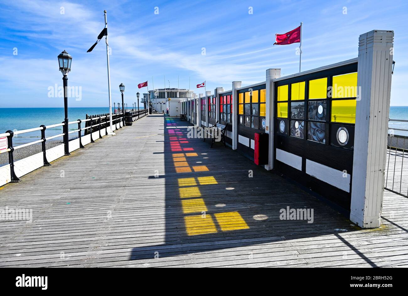 Worthing pier windows hi-res stock photography and images - Alamy