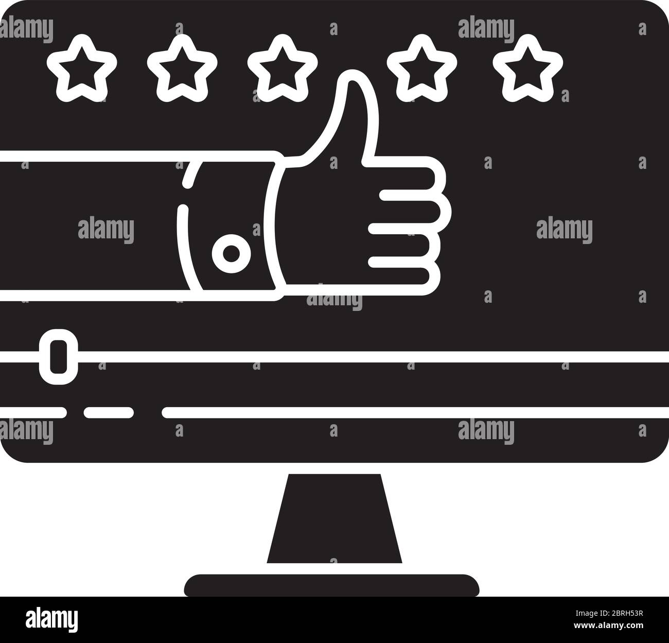 Simple client testimonial Stock Vector Images - Alamy