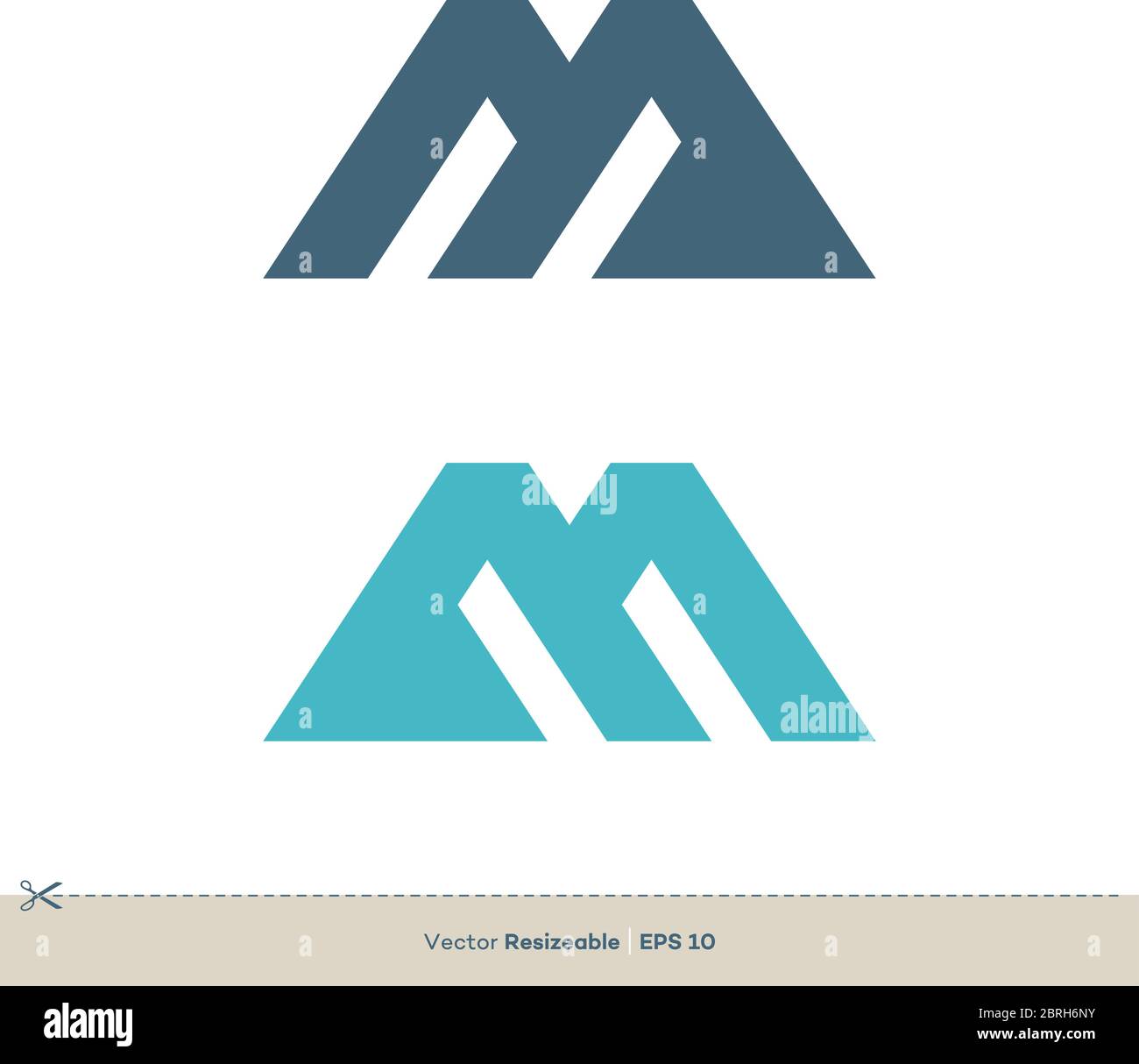 Letter M vector Logo Template Illustration Design. Vector EPS 10 Stock ...