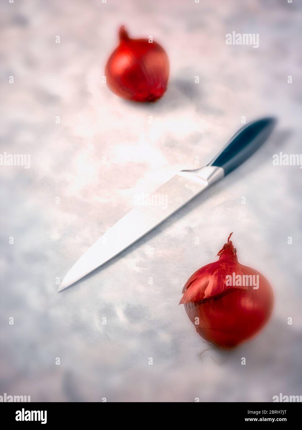 Red onion(s) food ingredient still-life Stock Photo - Alamy