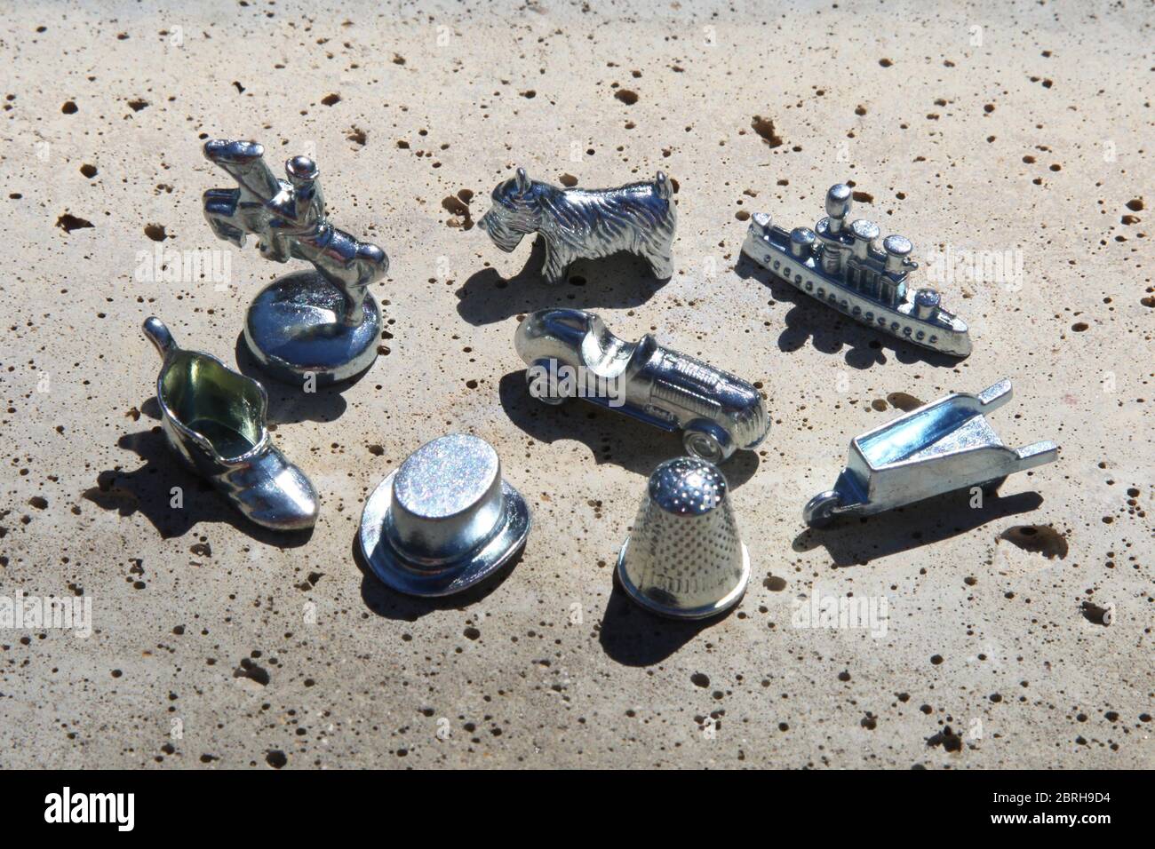 Monopoly pieces hi-res stock photography and images - Alamy