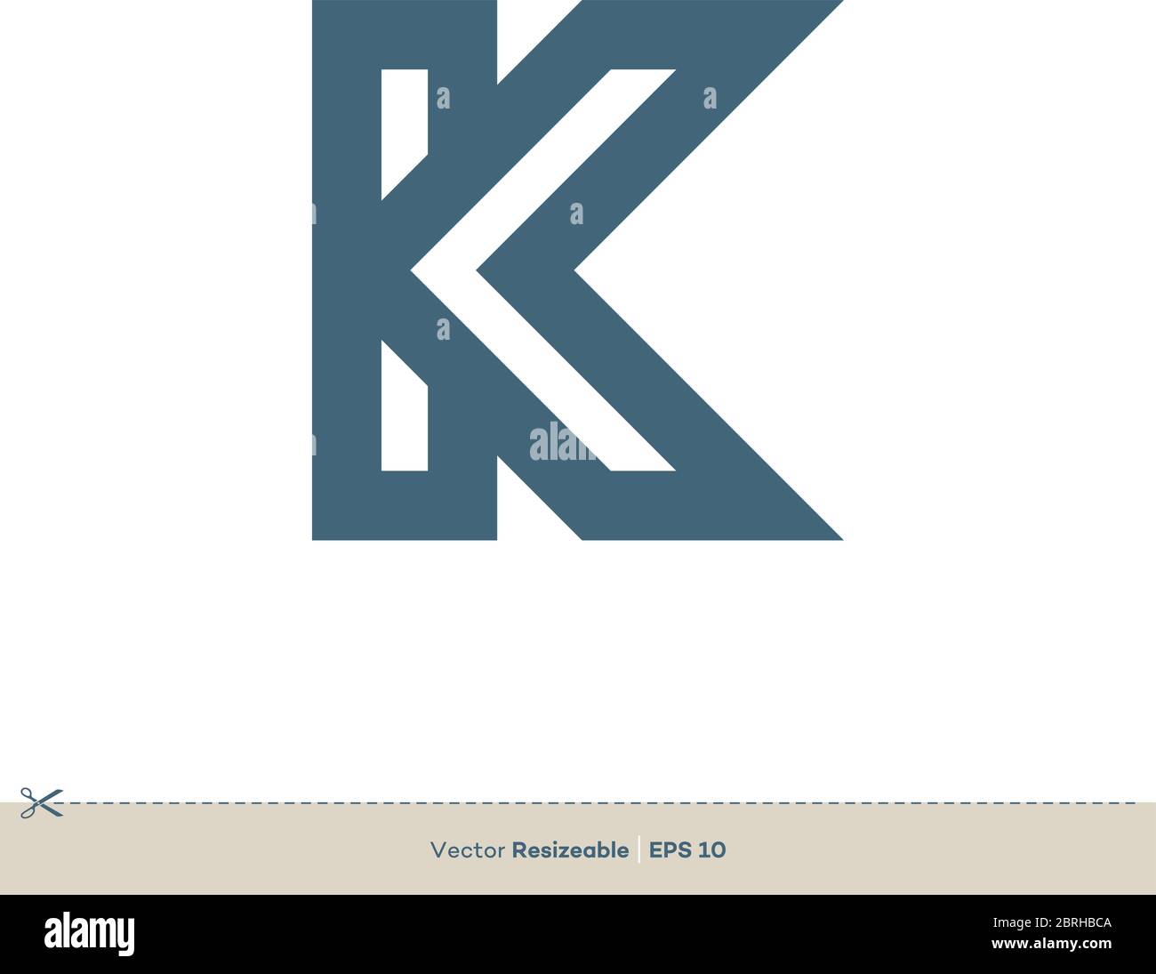 Letter K vector Logo Template Illustration Design. Vector EPS 10 Stock ...