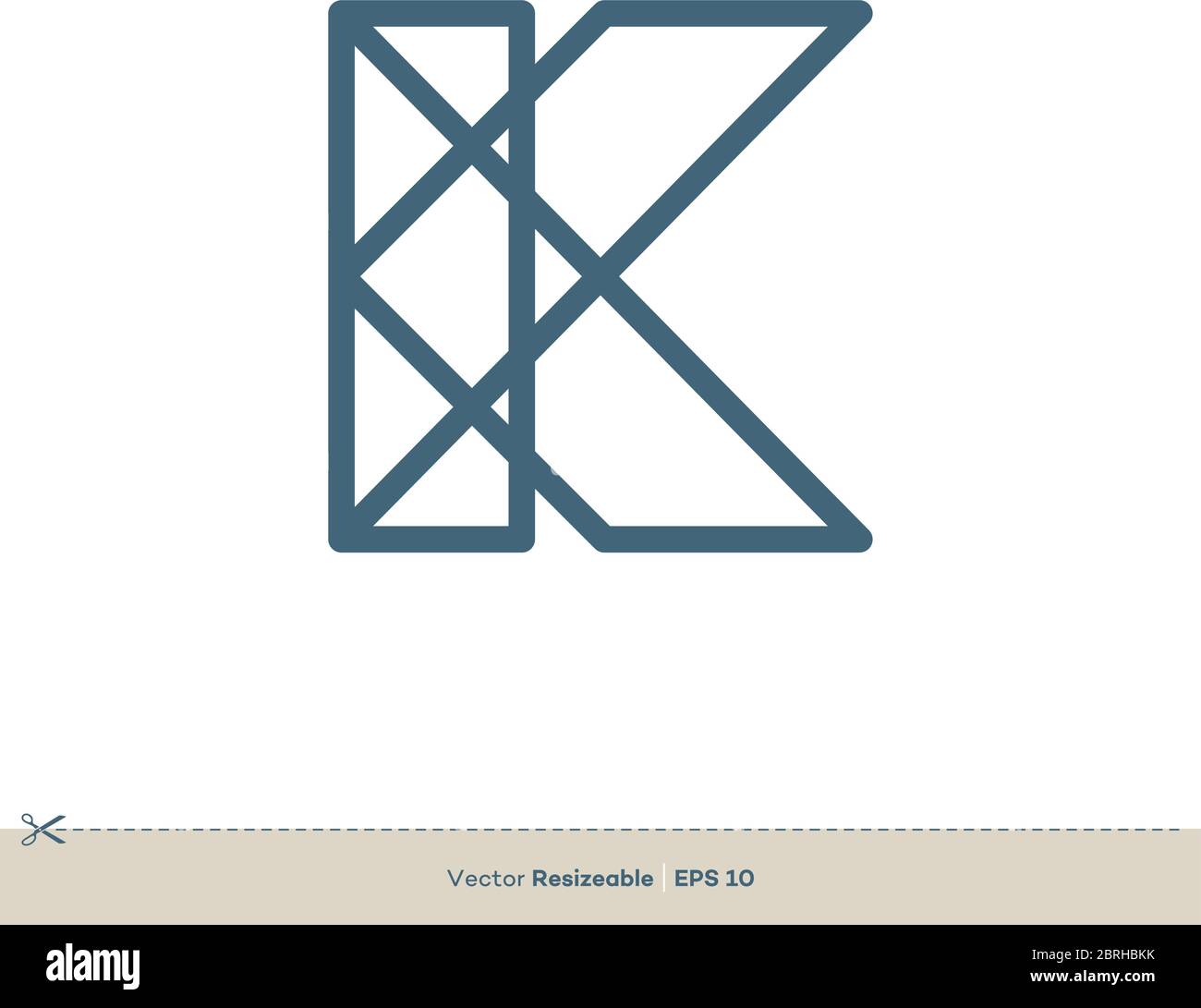 Letter K vector Logo Template Illustration Design. Vector EPS 10 Stock ...
