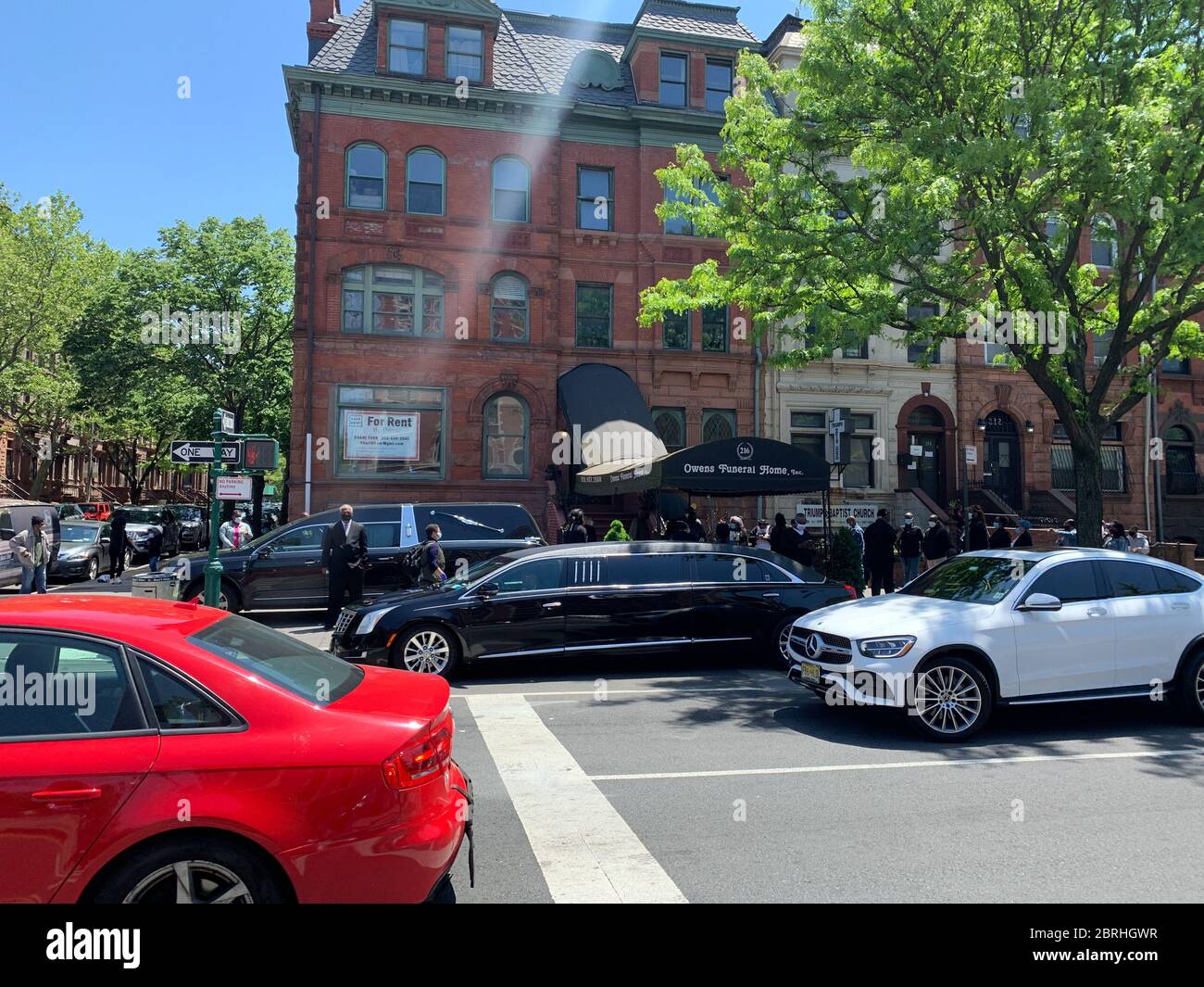 Harlem, USA. 21st May, 2020. (NEW) Funeral ceremony of Covid-19 Victim ...