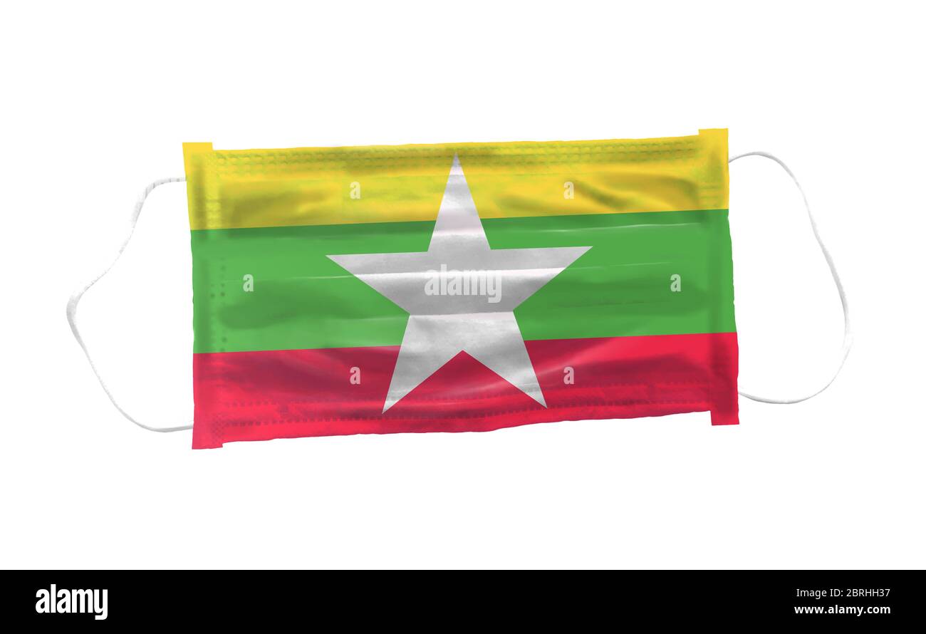 Myanmar masks covid Cut Out Stock Images & Pictures - Alamy