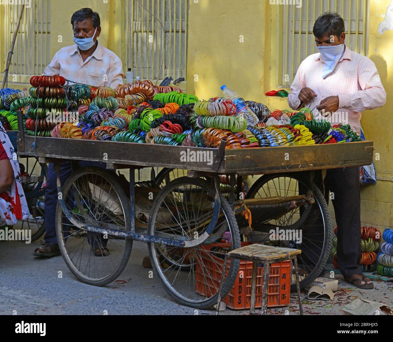 Street Hawker Selling Bangles