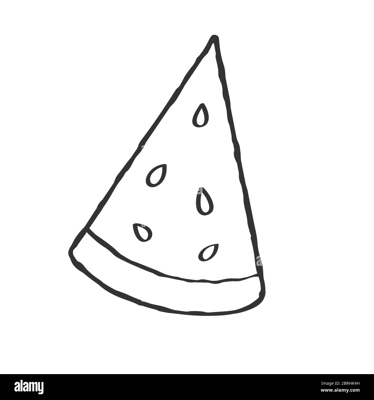 Drawing Of Watermelon Slices