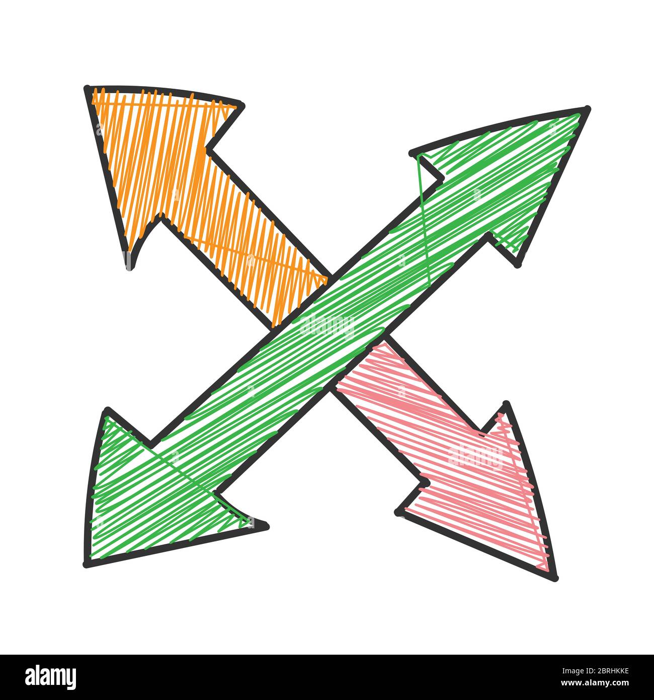 Intersecting X Design