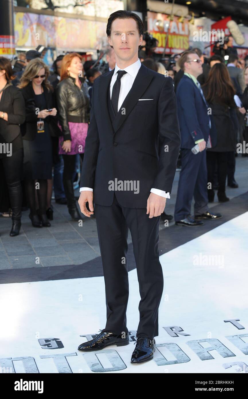 Benedict Cumberbatch attends the International Premiere of Star Trek ...