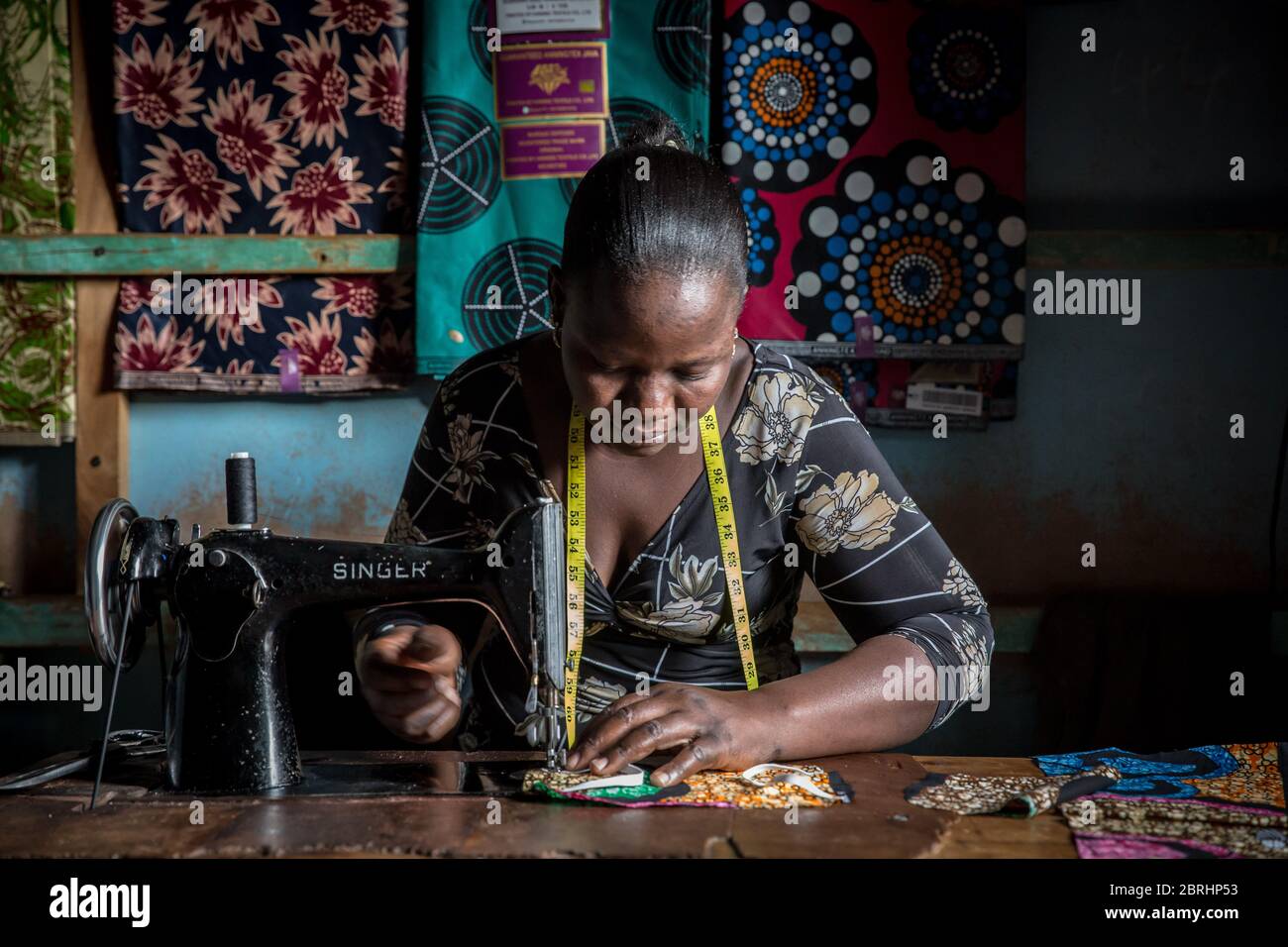 Kitenge fabric hi-res stock photography and images - Alamy