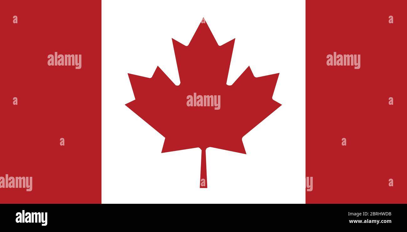 Canada Flag illustration,textured background, Symbols and official flag ...