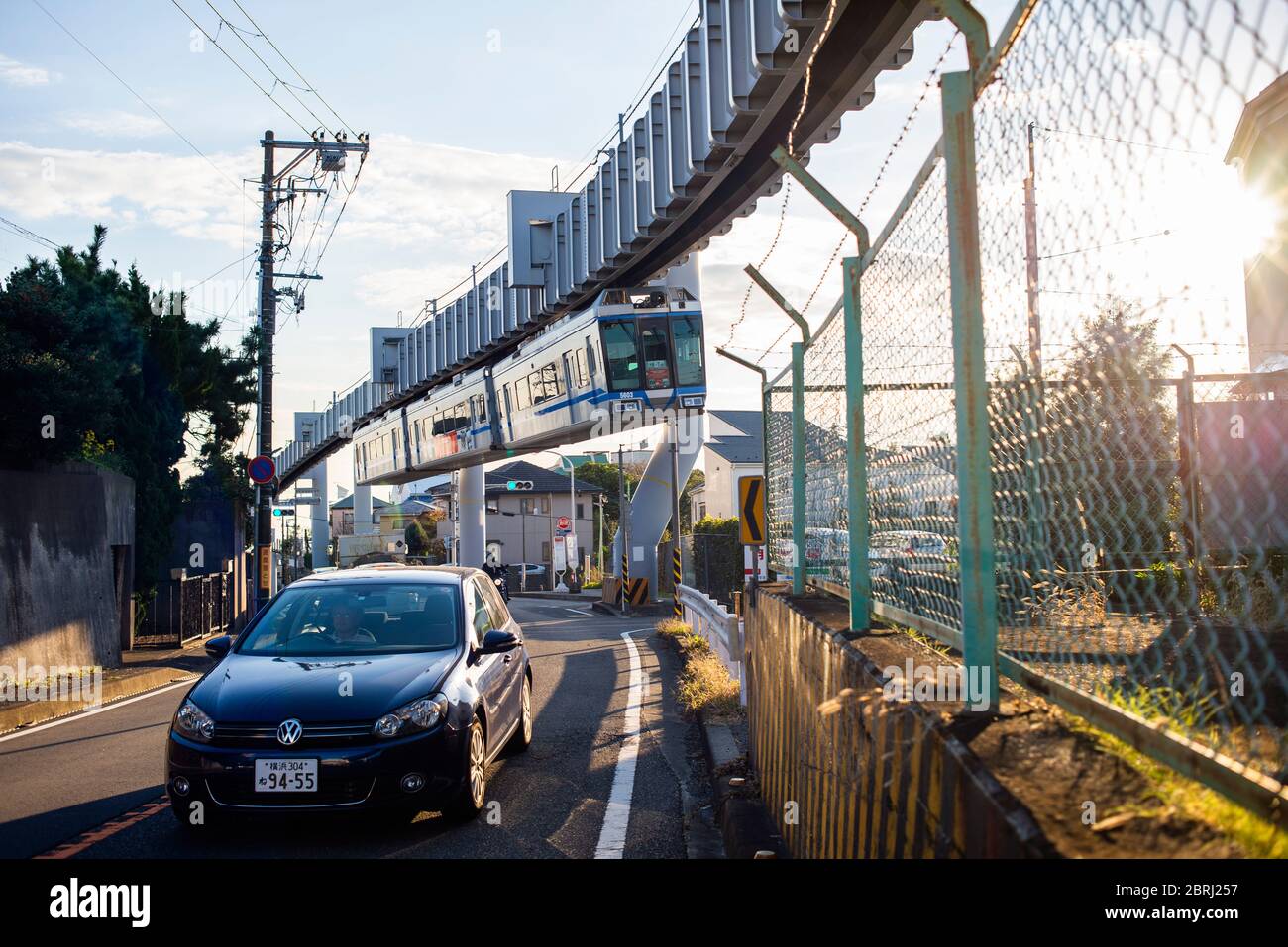 The Shonan Monorail (opened in 1970) is the first suspended monorail of ...