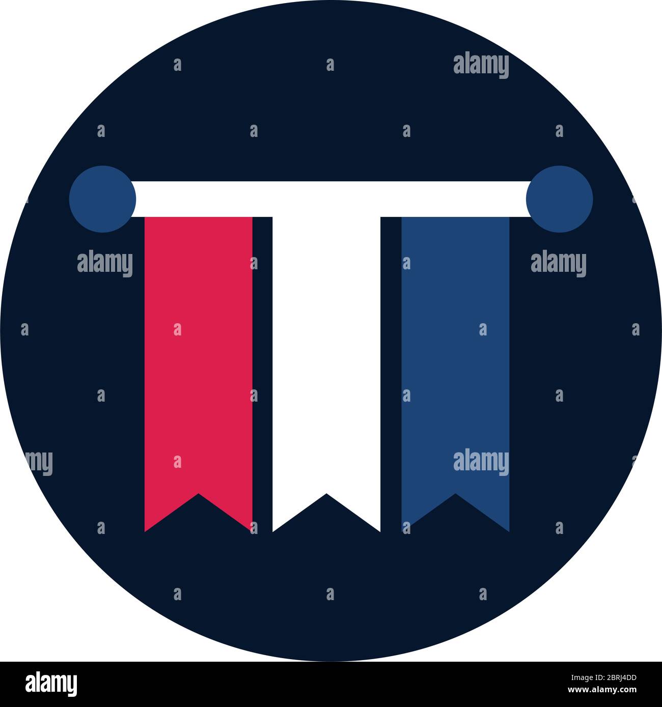 france flag block and flat style icon design, Bastille day and french ...