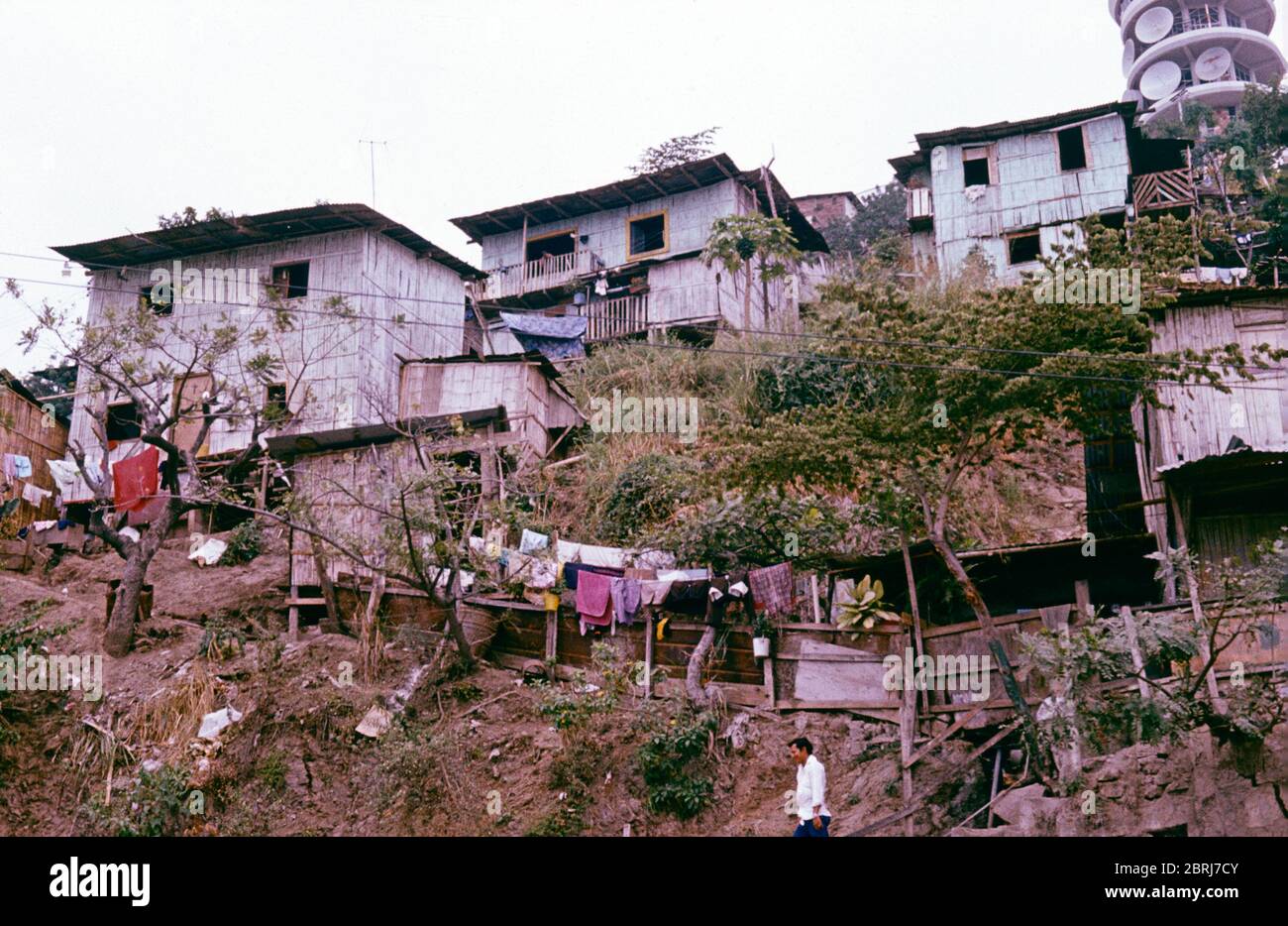 slum, April 23, 1982, Guayaquil, Ecuador, South America Stock Photo - Alamy