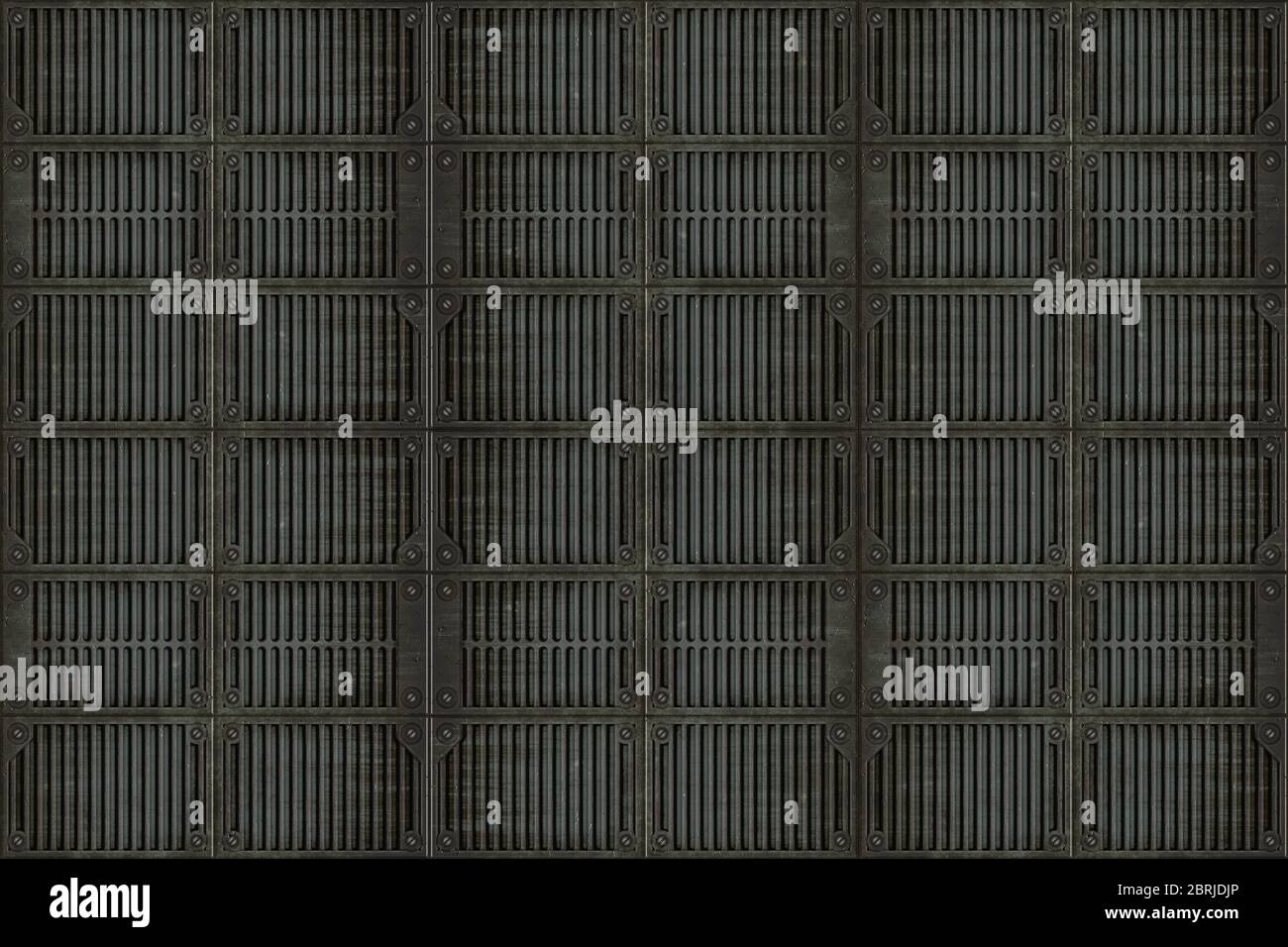 industry metal floor panels Stock Photo - Alamy
