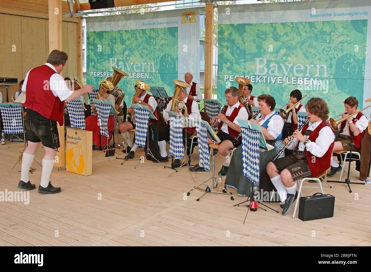 Bavarian traditional Music, orchestra, Germany Stock Photo - Alamy