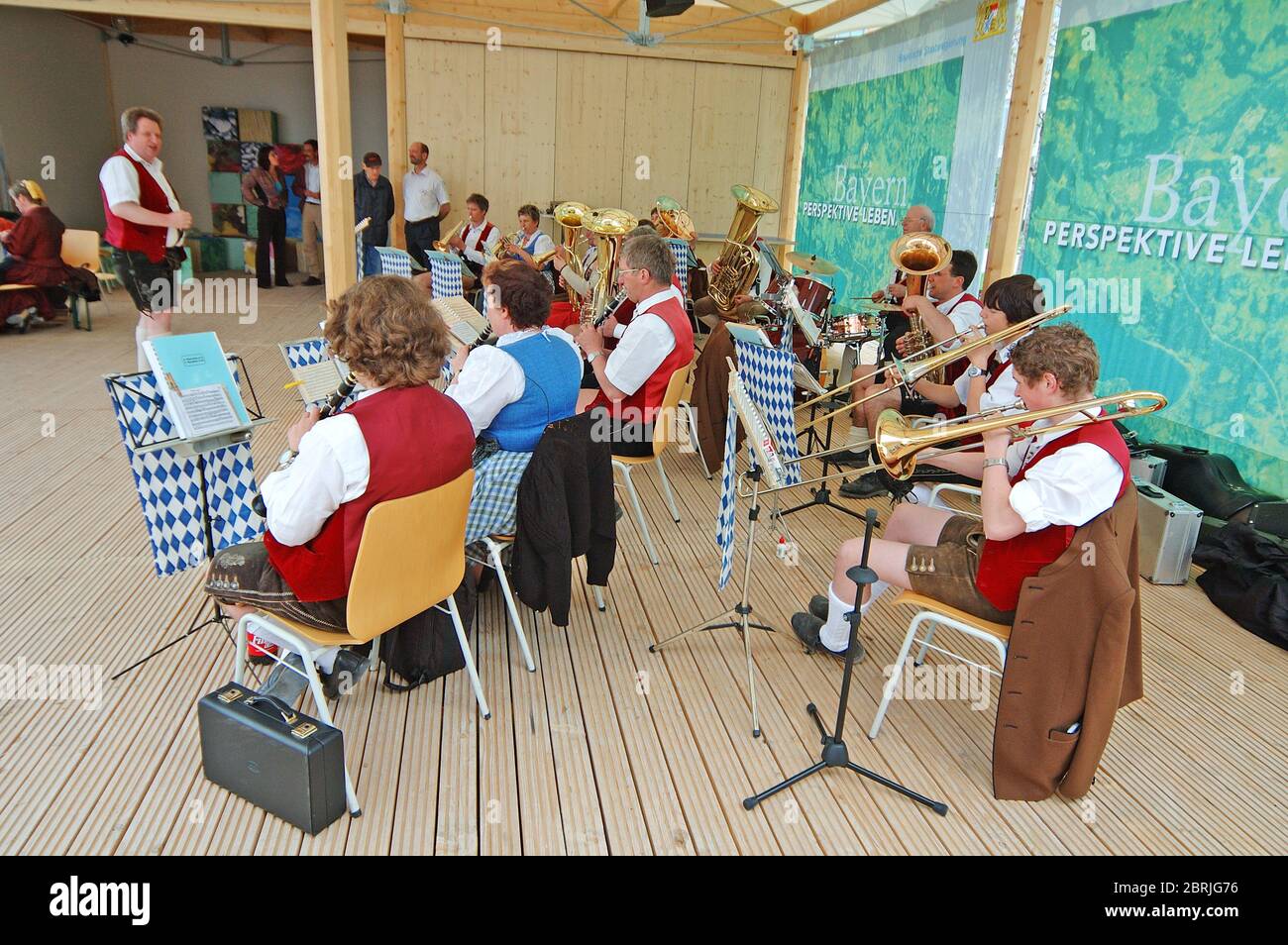Bavarian traditional Music, orchestra, Germany Stock Photo - Alamy