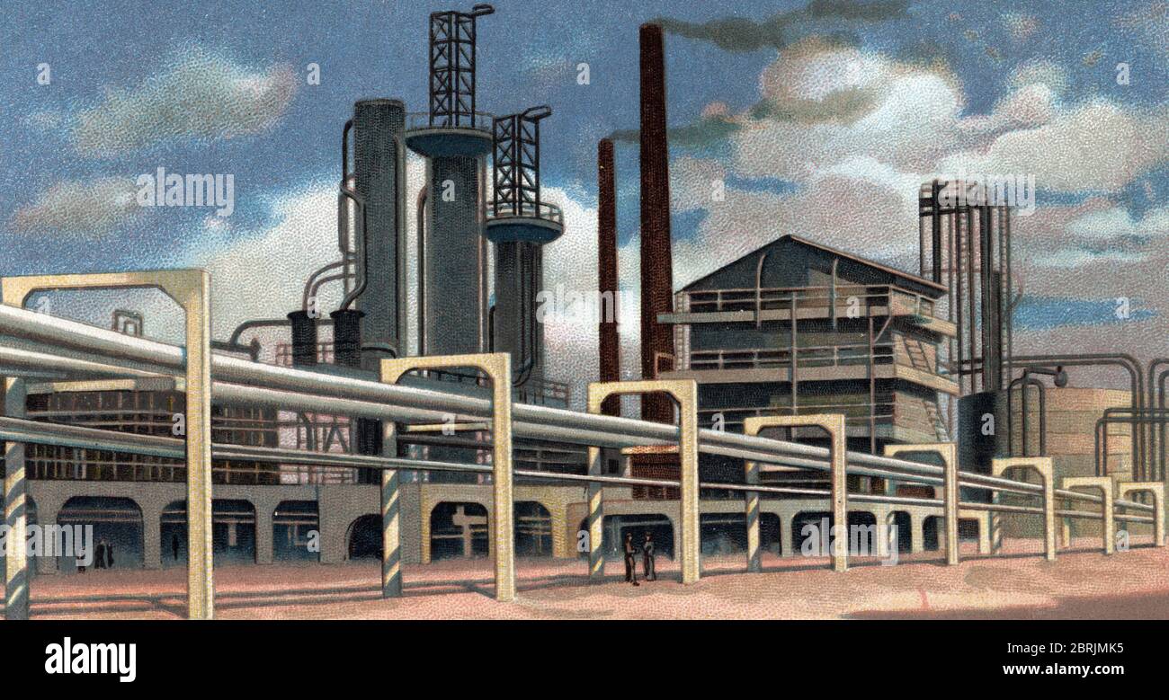 Distillation de pétrole brut hi-res stock photography and images - Alamy