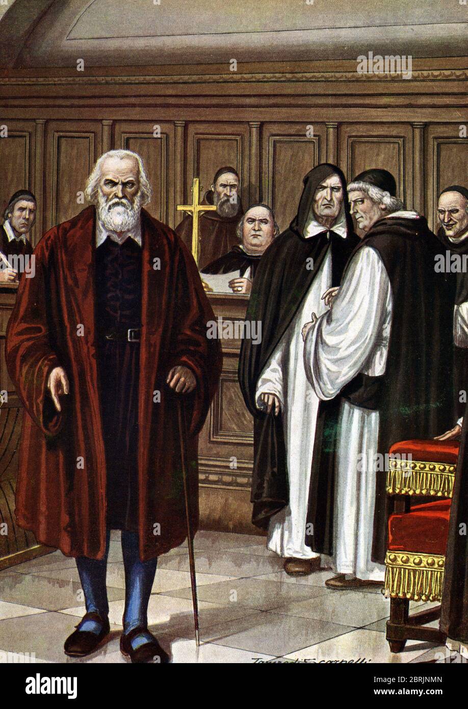 Galileo trial 1633 hi-res stock photography and images - Alamy