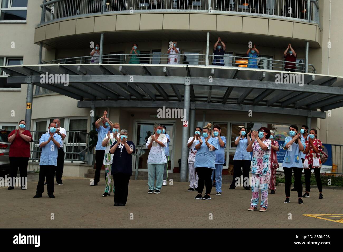 Staff outside abbeydale court care home hi-res stock photography and ...