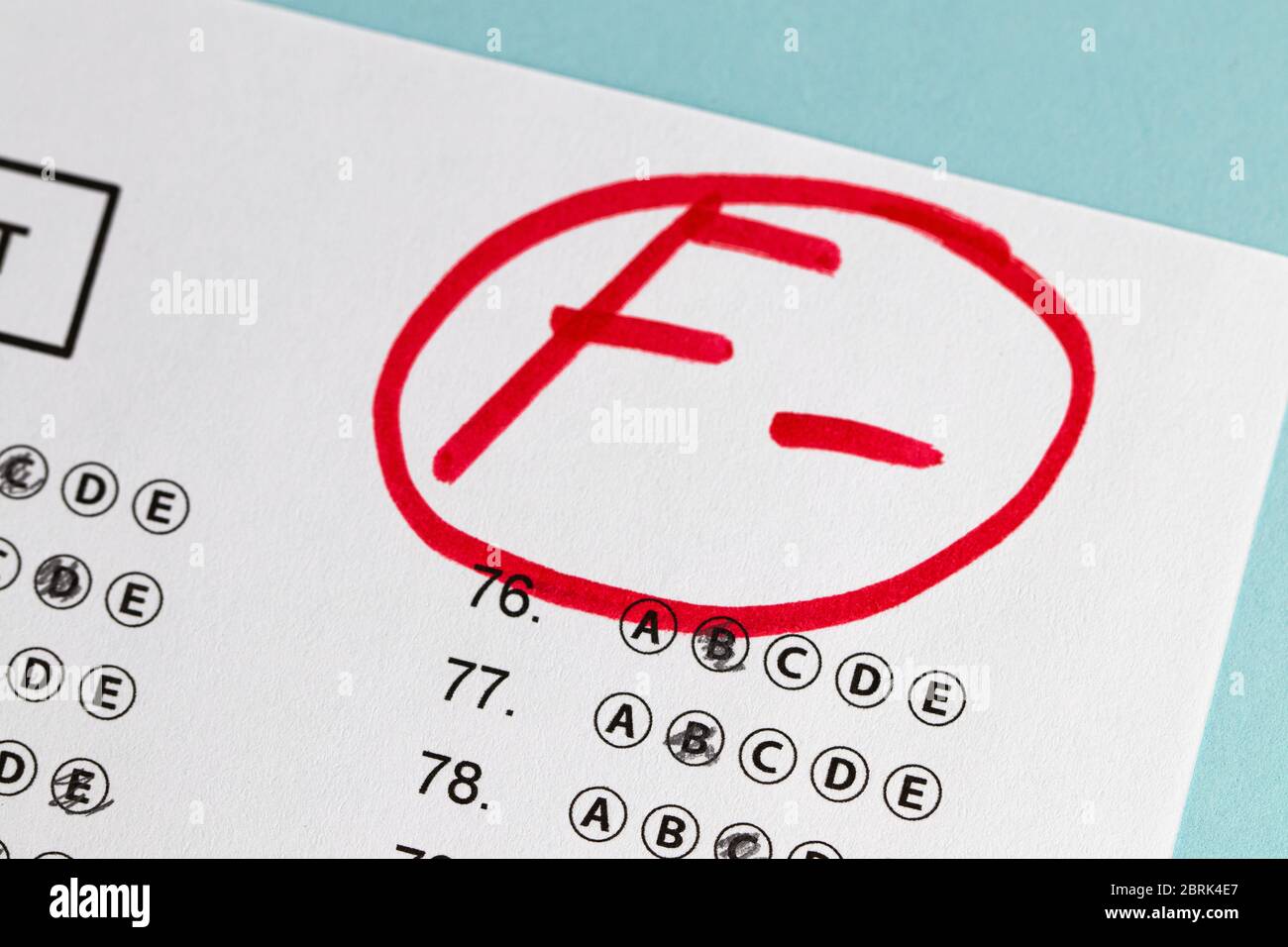 F grade paper hi-res stock photography and images - Alamy