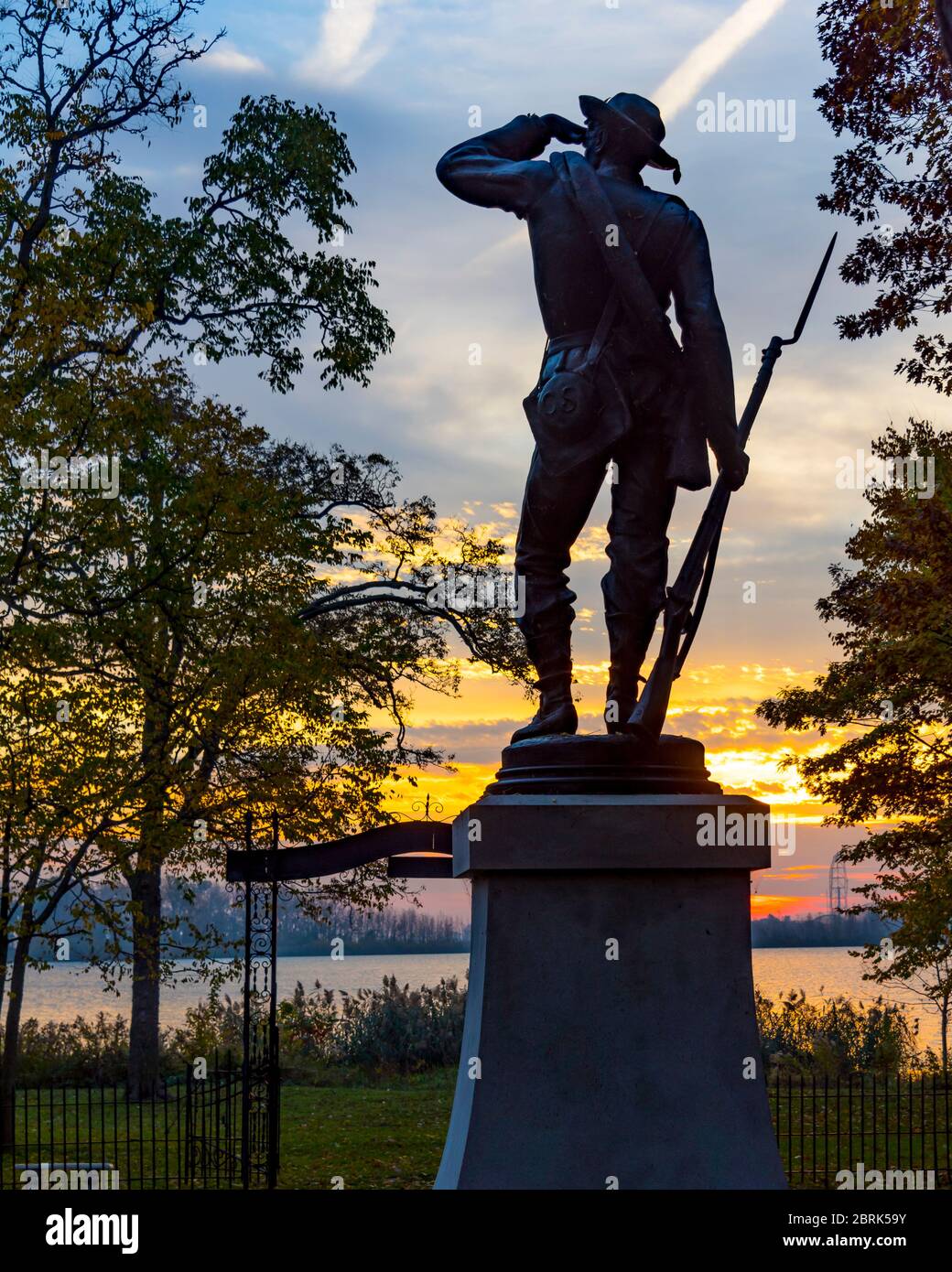 Confederate, soldier, memorial, Johnson Island, Marblehead, Ohio, Civil ...