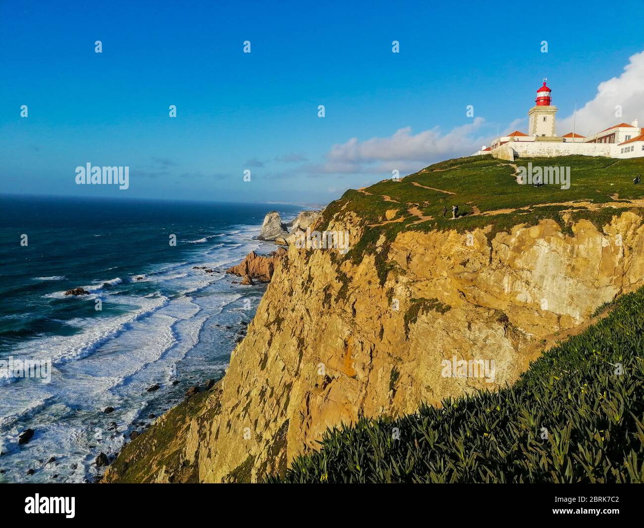 Cabo da Roca or Cape Roca is a cape which forms the westernmost point ...