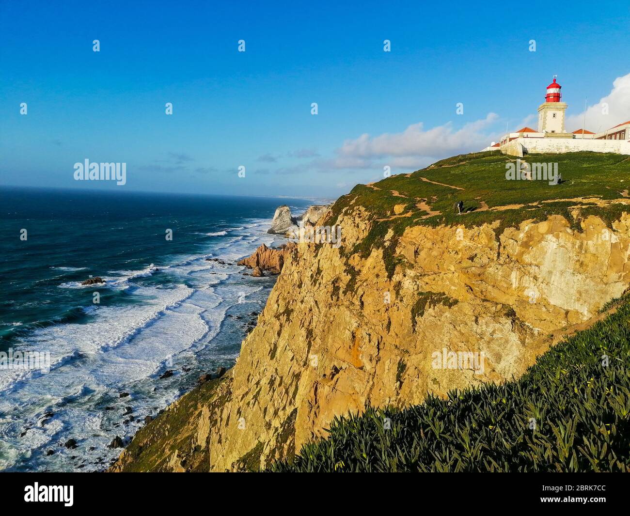 Cabo da Roca or Cape Roca is a cape which forms the westernmost point ...