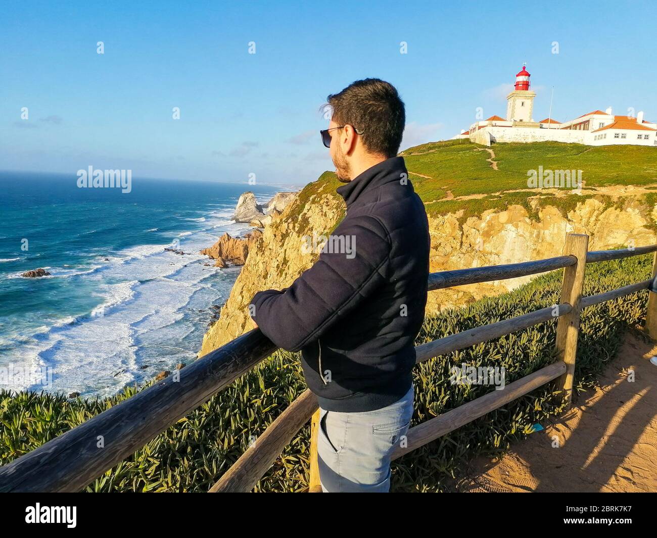 Cabo da Roca or Cape Roca is a cape which forms the westernmost point ...