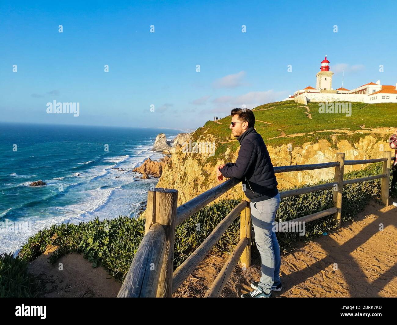 Cabo da Roca or Cape Roca is a cape which forms the westernmost point ...