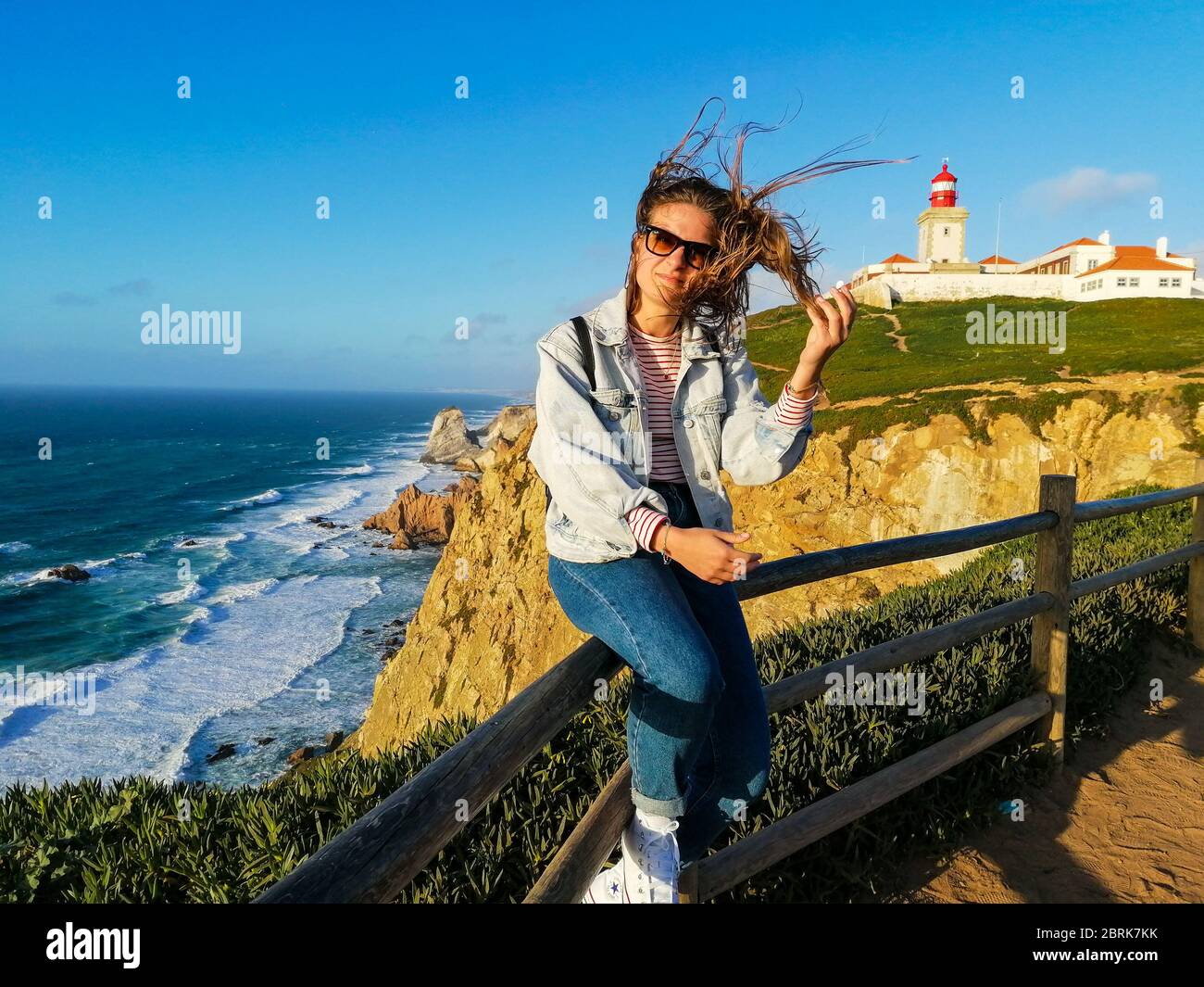 Cabo da Roca or Cape Roca is a cape which forms the westernmost point ...